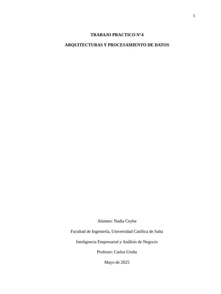 TP4 Gestion Empresarial | PDF | Big Data | Inteligencia artificial