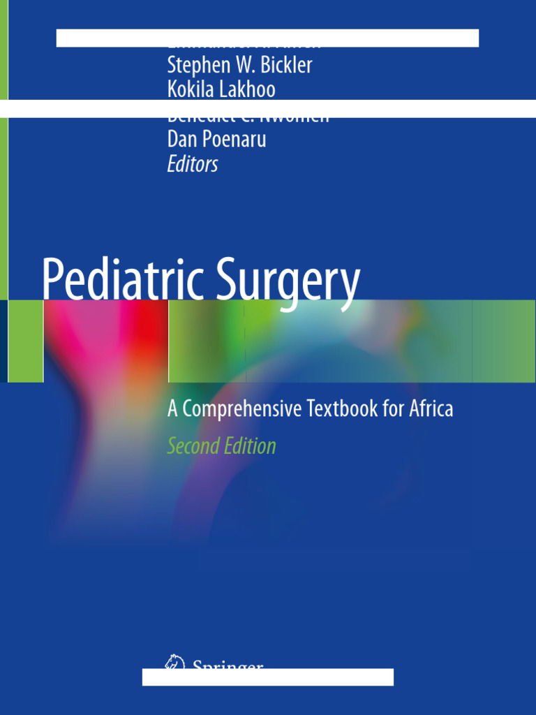 Pediatric Surgery (A Comprehensive Textbook For Africa) (2nd Edition ...