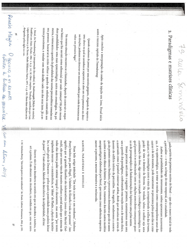 FTF - Texto para Avaliaã Ã o R. Mezan | PDF