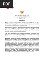 Teks UUD 1945 PDF Untuk Upacara | PDF