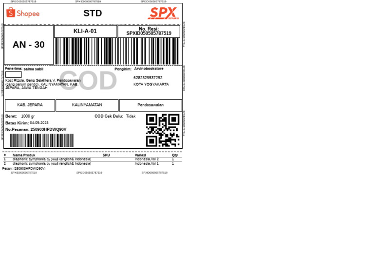 Order Details for Diaphonic Symphonia | PDF