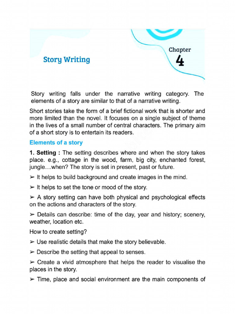Story Writing | PDF