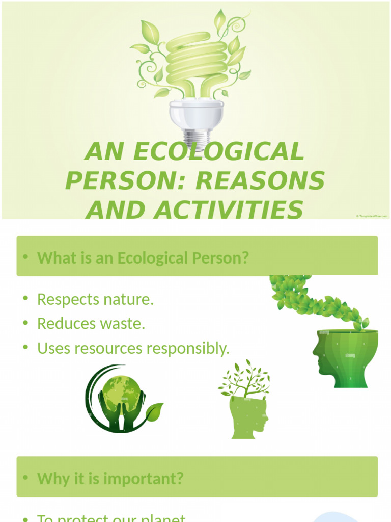 Becoming an Ecological Person | PDF