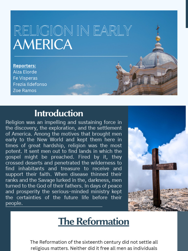 Religion in Early Amerika | PDF | John Wesley | Quakers