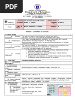 Science Lesson Plan: Week 5, Grade 3 | PDF | Teachers | Learning