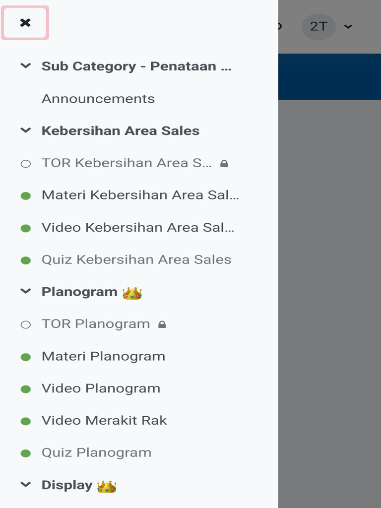 Course Penataan Barang Personil Toko Alfamart Alfa Learning | PDF