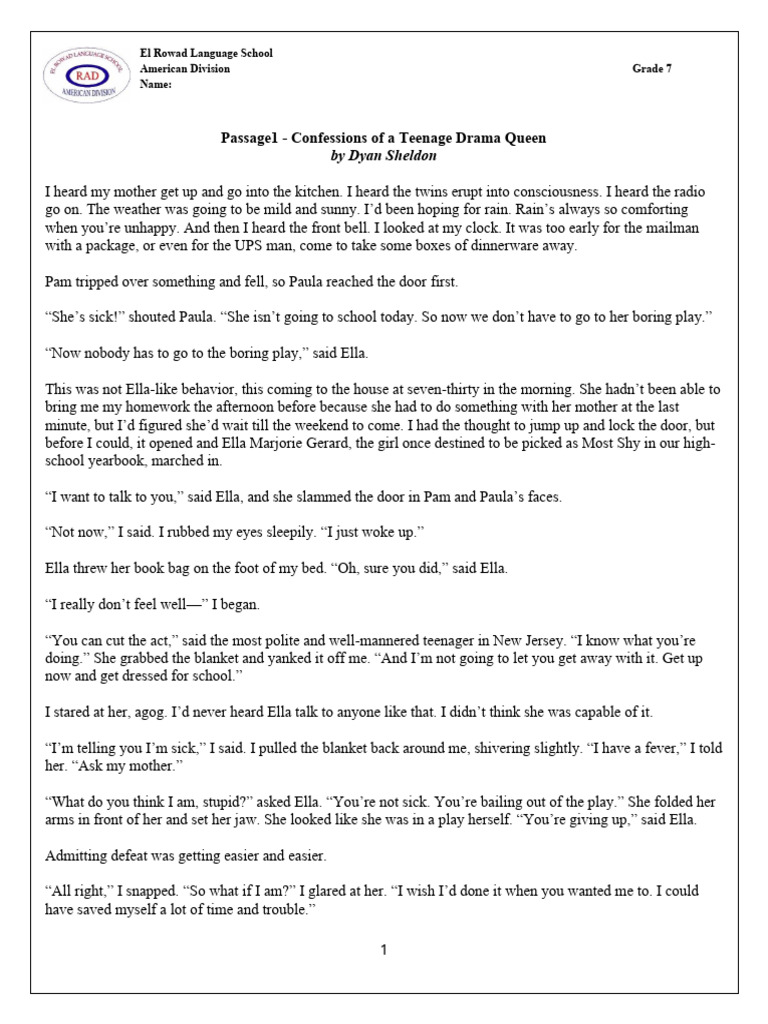 Grade 7 - Comprehension Booklet | PDF | Coral Reef | Ships