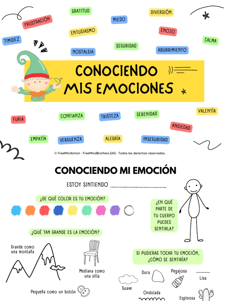 Conociendo Mis Emociones Pdf
