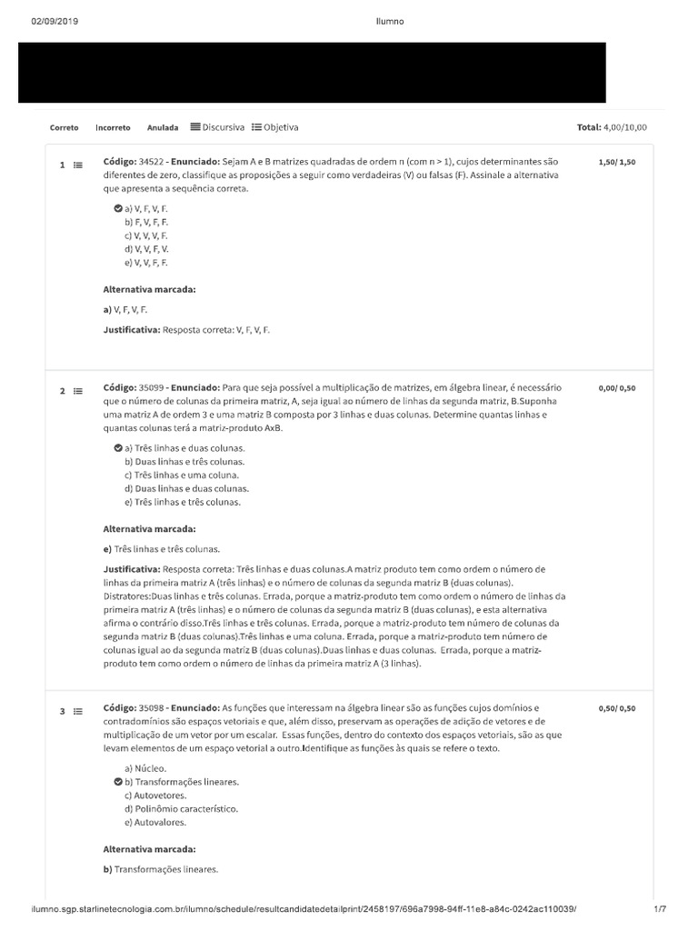 Av2 Algebra | PDF