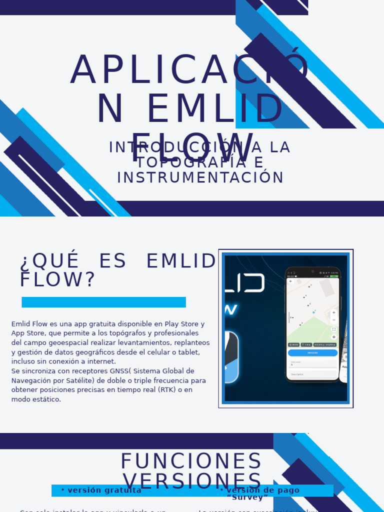 Emlid Flow | PDF | Aplicación movil | Software
