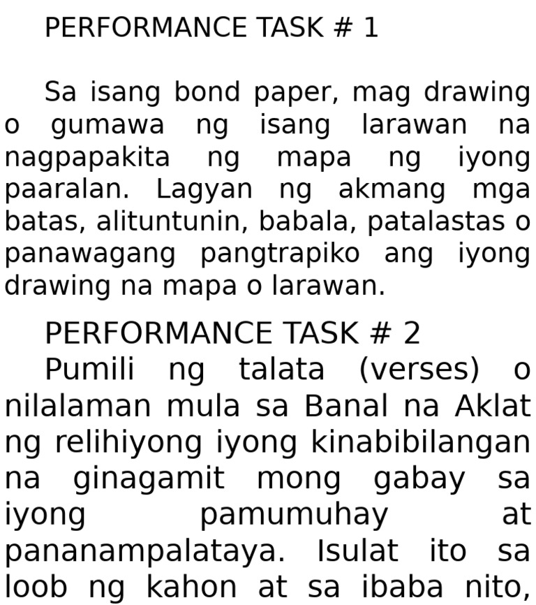 PT Grade 5 Q1 GMRC | PDF