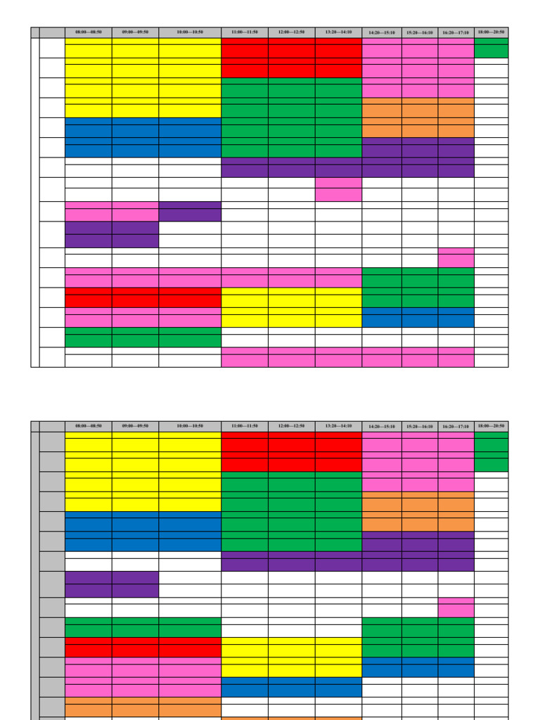 Timetable BCS and MCS Fall 2025 | PDF | Geometry | Computer Programming