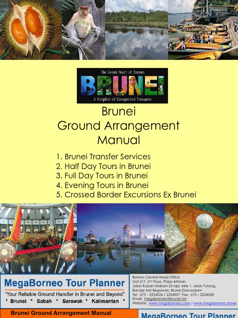 Brunei Tours & Transfer Guide | PDF | Brunei | Sarawak
