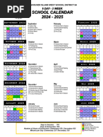 School Calendar 2025 26 | PDF