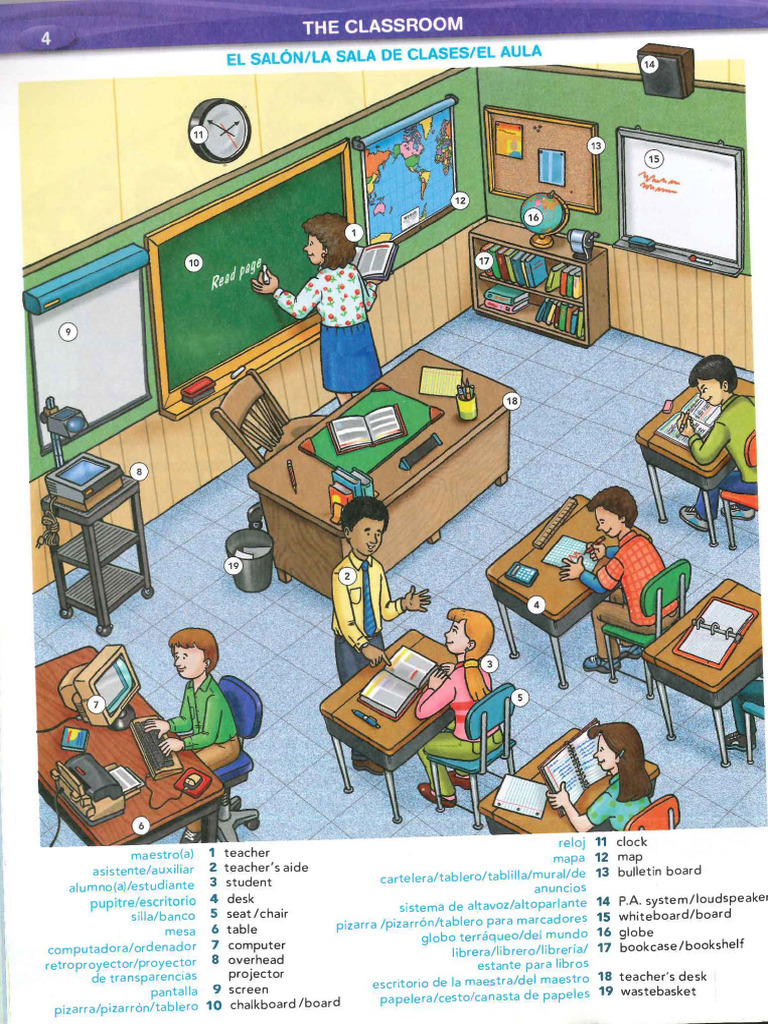 3 - Classroom Activities | PDF | Equipo de oficina | Papelería