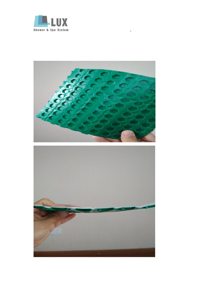 Uncoupling Membrane for Tile Flooring | PDF