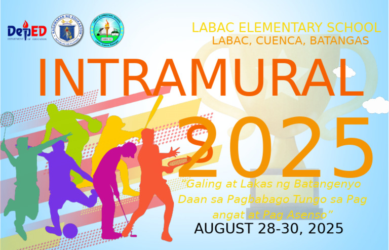 Tarp Intramurals 2025+ | PDF