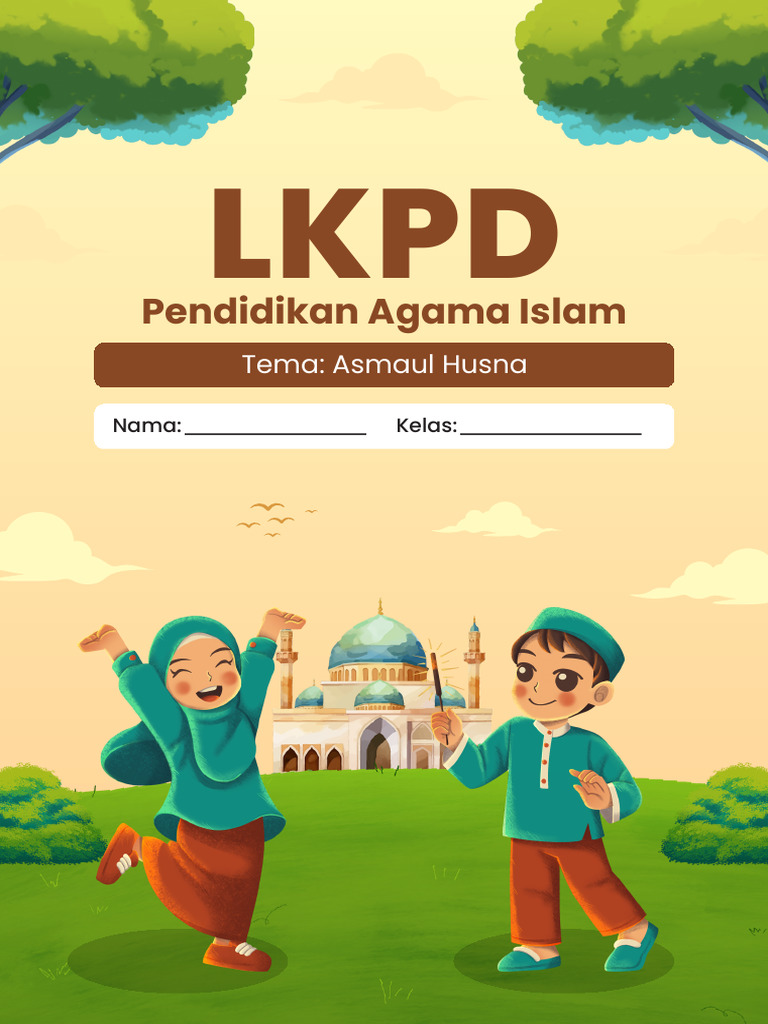 LKPD Asmaul Husna (Tugas Daring) Kelas 4 | PDF