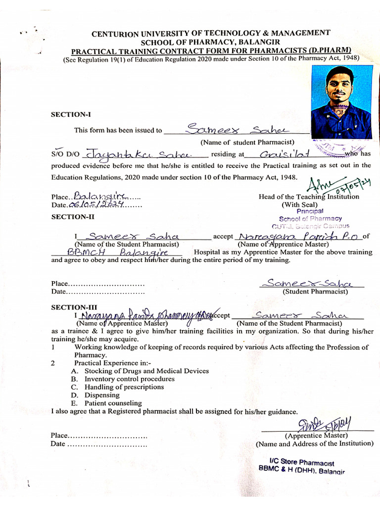 Training Certificate Sameer | PDF