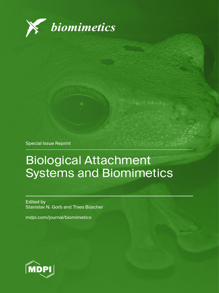 Biological Attachment Systems and Biomimetics | PDF | Scanning Electron ...