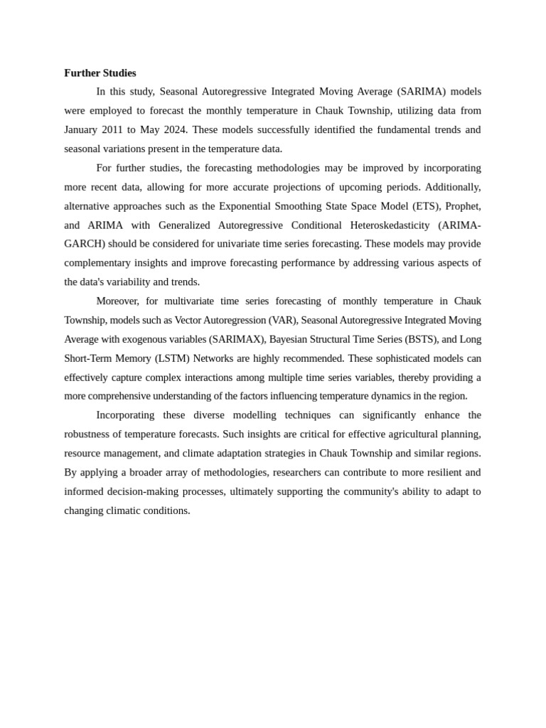 Further Studies | PDF