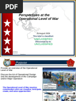 Military Operational Planning Process Sample | PDF | Risk Management | Risk