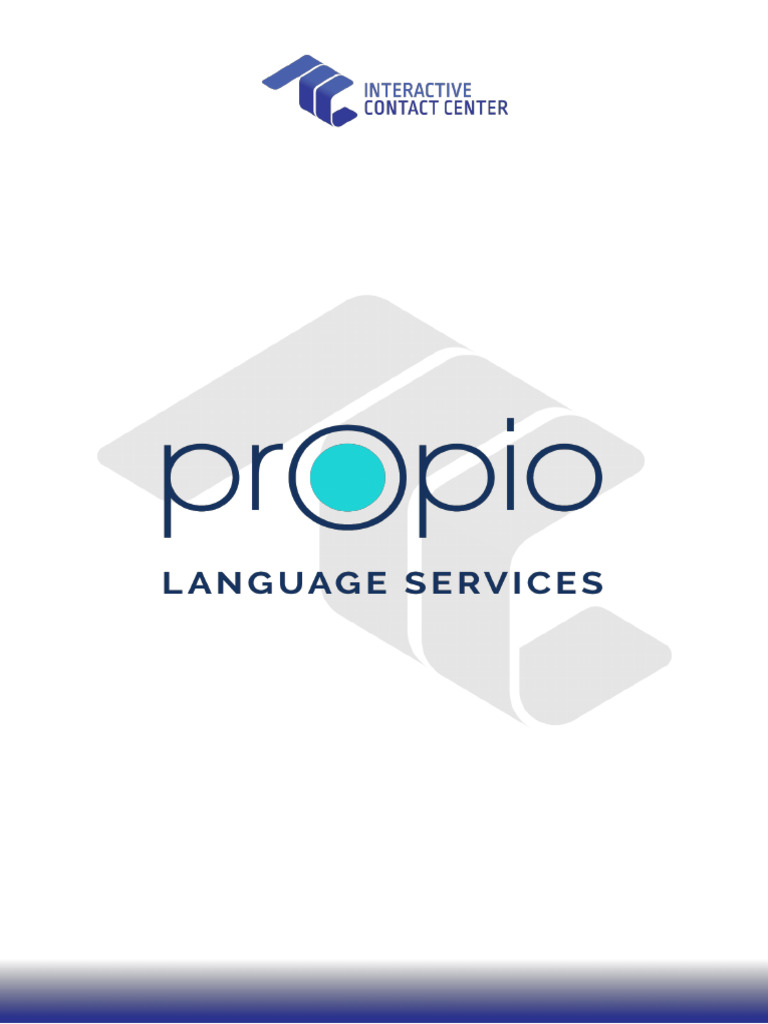 Propio Guidelines, Protocols and Scripts | PDF | Language ...