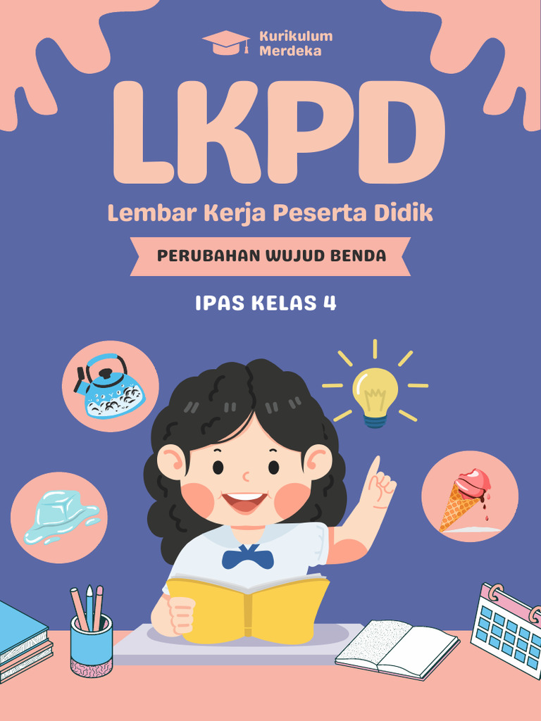 LKPD Perubahan Wujud Benda Kel Visual | PDF