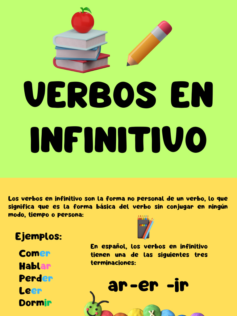 Verbos en Infinitivo: Definición y Uso | PDF
