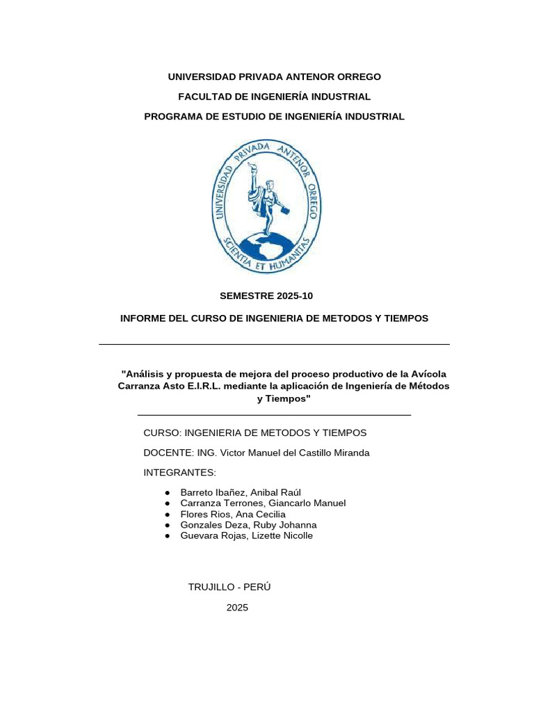 Informe Final Corregido | PDF | Agua