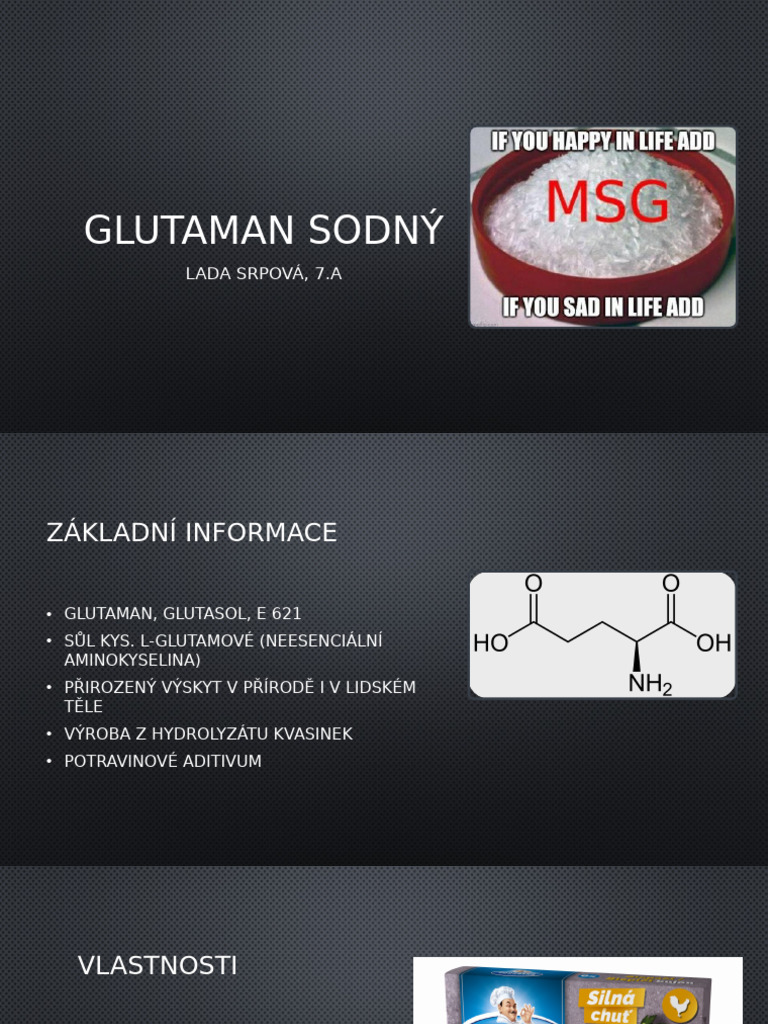 Glutaman Sodný | PDF