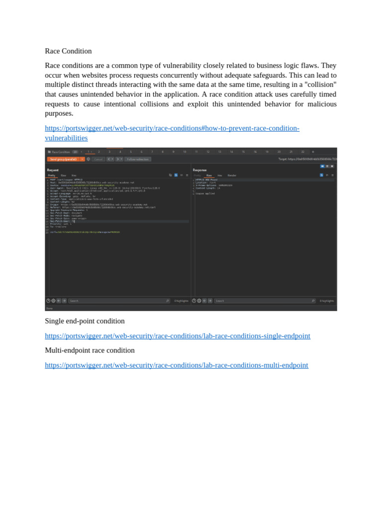 Race Condition | PDF