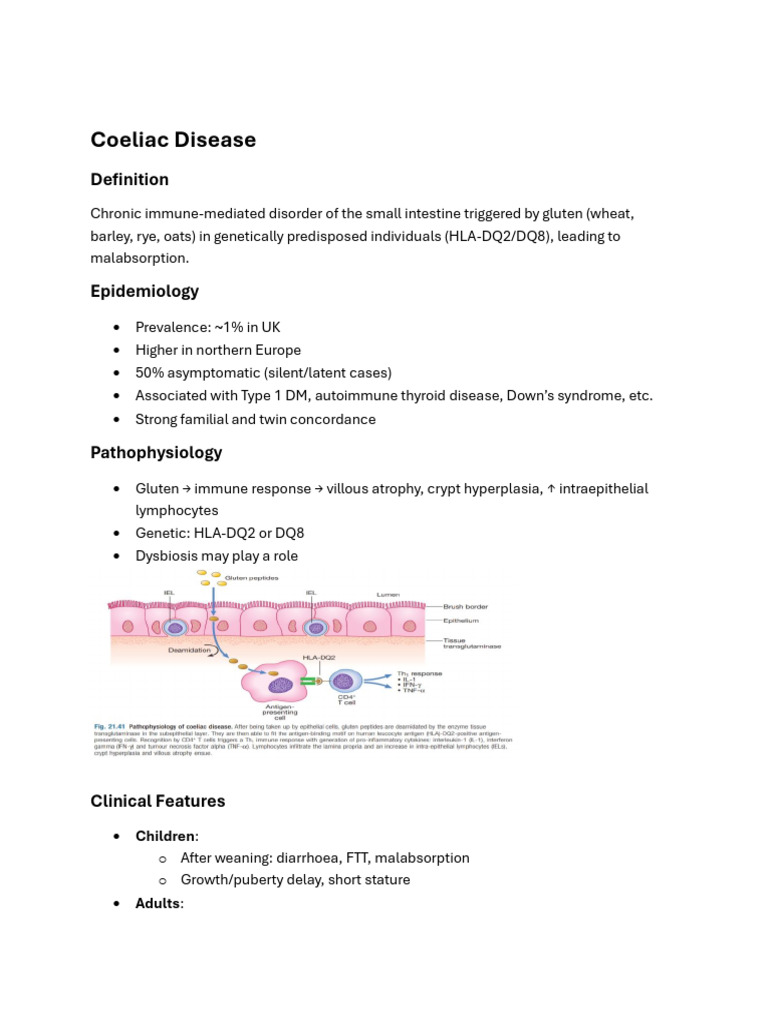 Celiac Disease Whipple's Disease and Tropical Sprue | PDF | Coeliac ...