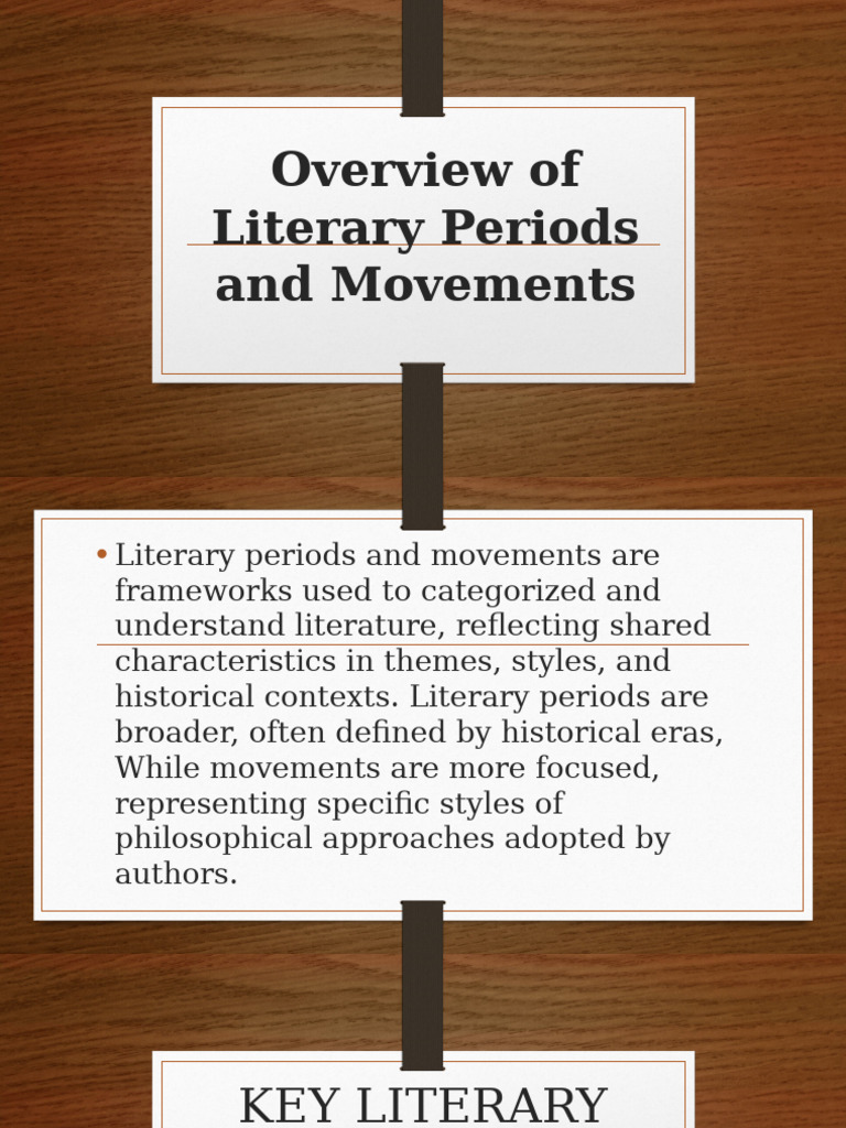 Overview of Literary Periods & Movements | PDF | English Literature ...