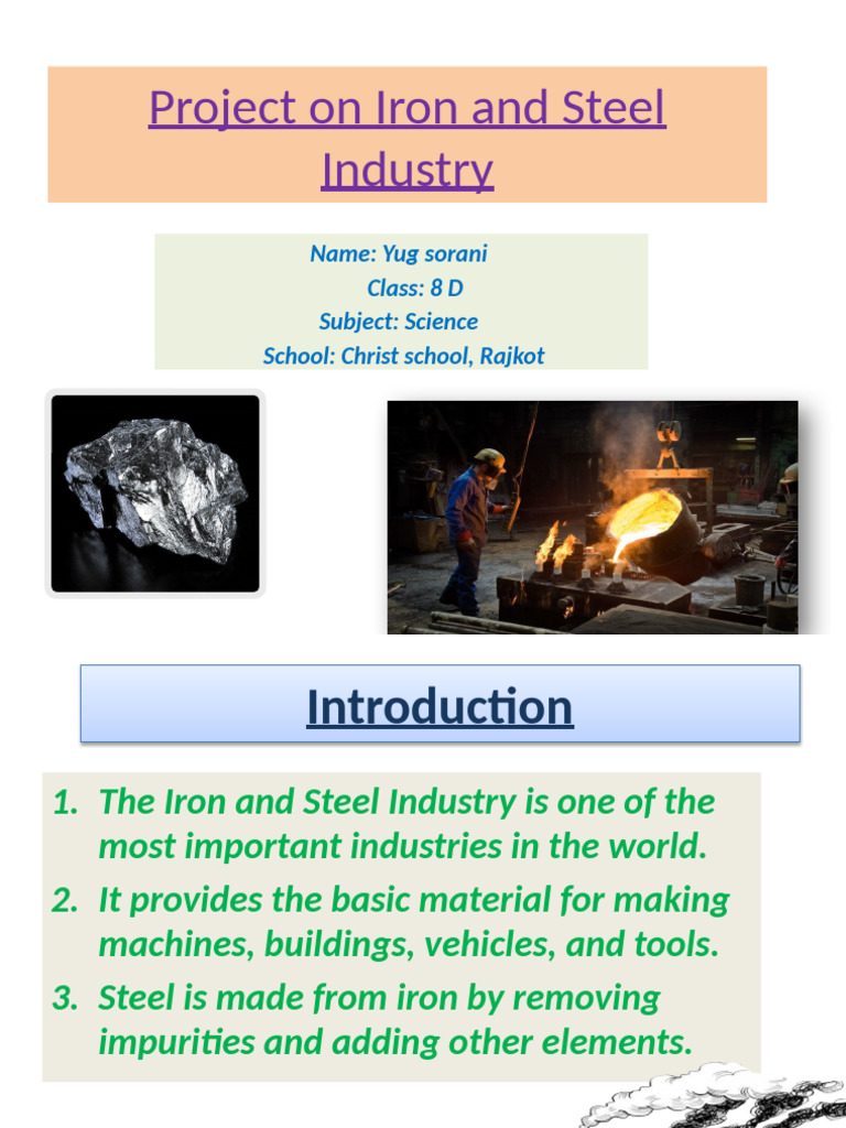 Overview of Iron and Steel Industry | PDF