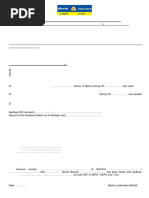 Aadhaar Consent Form | PDF