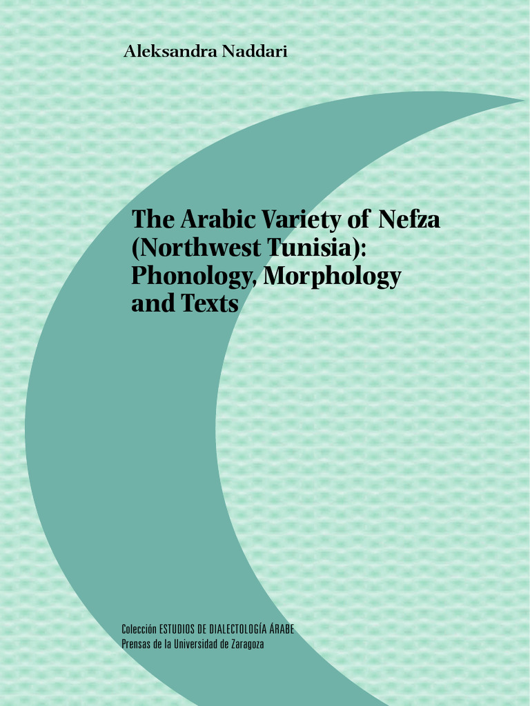 Nefza Arabic: Phonology and Morphology | PDF | Arabic | Linguistics