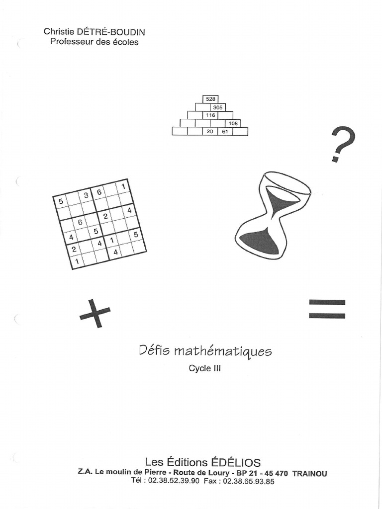 Defis Maths Cycle3 | PDF