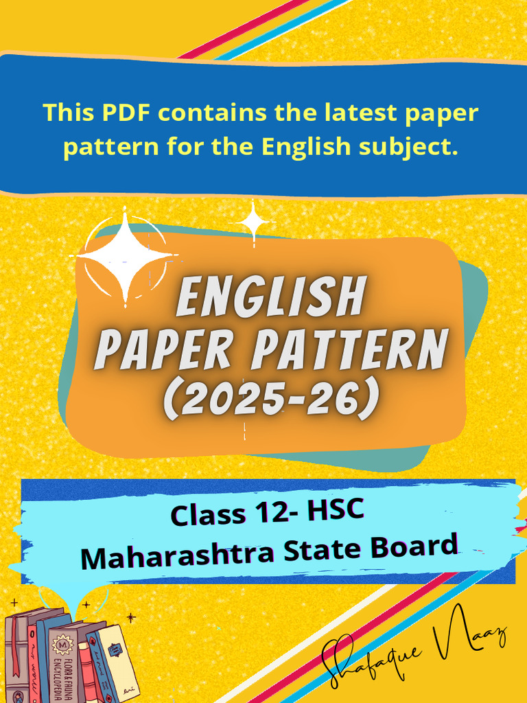 English Paper Pattern | PDF | Written Communication | Writing