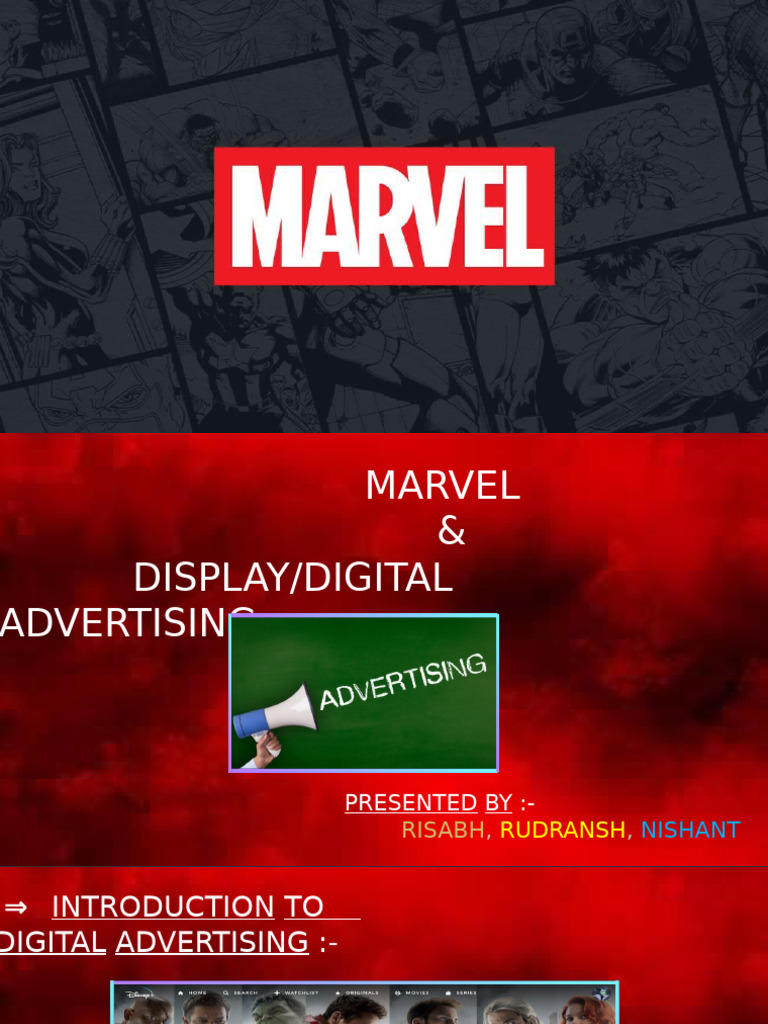 Marvel Advertising | PDF