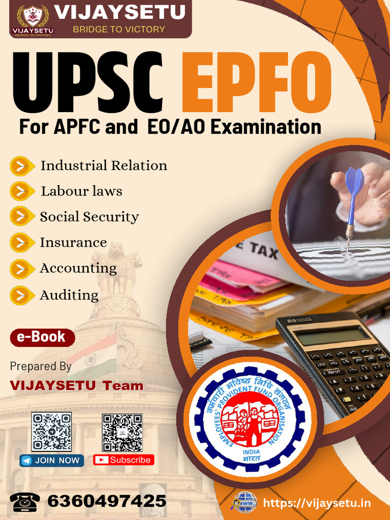 EPFO Industrial Relations & Labour Laws Guide | PDF | Employment ...