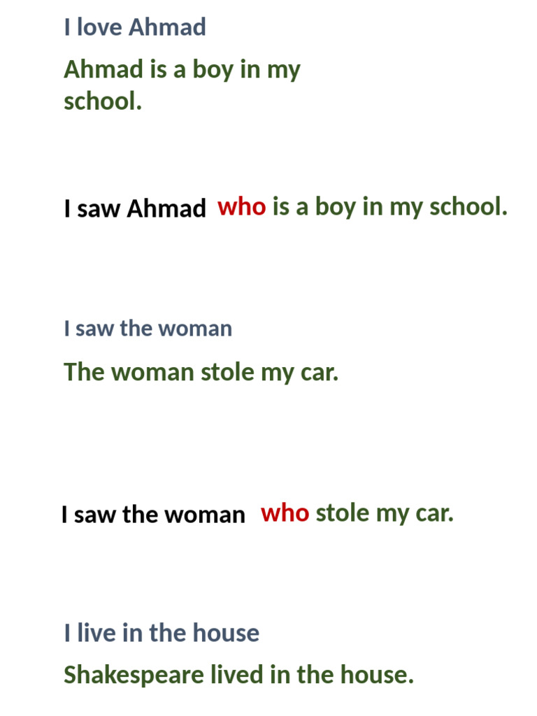 Relative Clauses | PDF