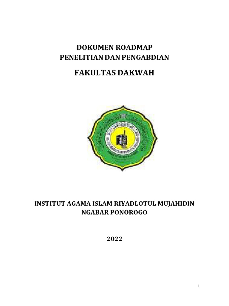 ROADMAP Penelitian DAKWAH | PDF