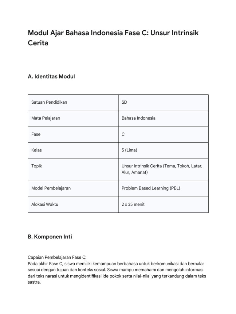 Doni Dan Pohon Mangga | PDF