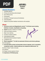 General Physiology Notes PDF | PDF | Cell Membrane | Membrane Potential