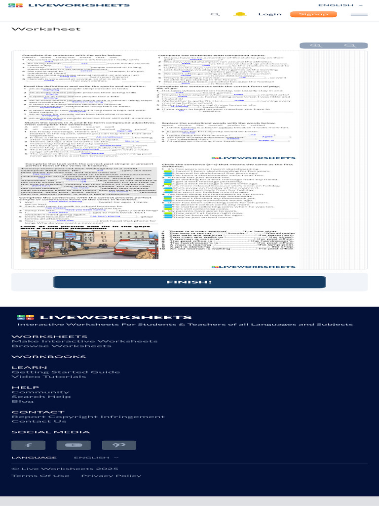 Worksheet LiveWorksheets | PDF
