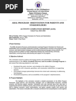 Detailed Deployment Plan DepEd ARAL Program | PDF | Learning | Mentorship