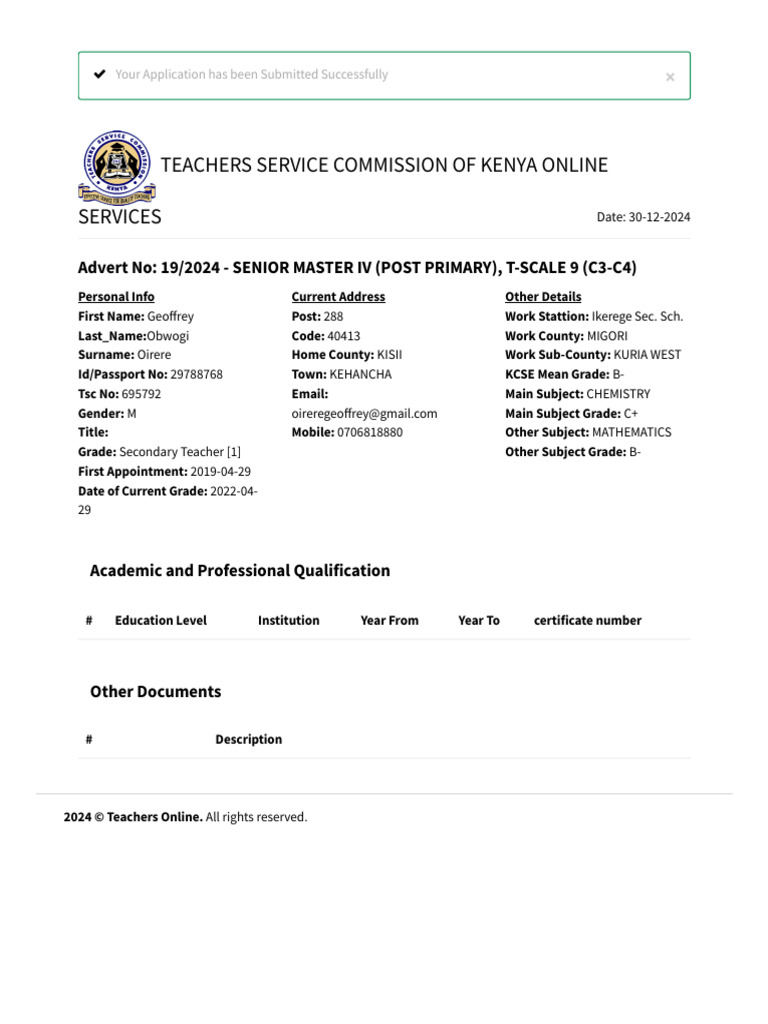 Advert Application - Confirm and Print Details - Page 6 | PDF