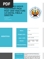 Icd Icf Diagnosa Fisioterapi LBP Pengkodean | PDF