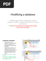 MODIFY and UPDATE Difference | PDF | Computer Science | Computer ...